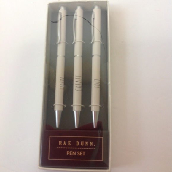 Rae Dunn | Office | Rae Dunn Pen Set Write Create Edit 3 | Poshmark